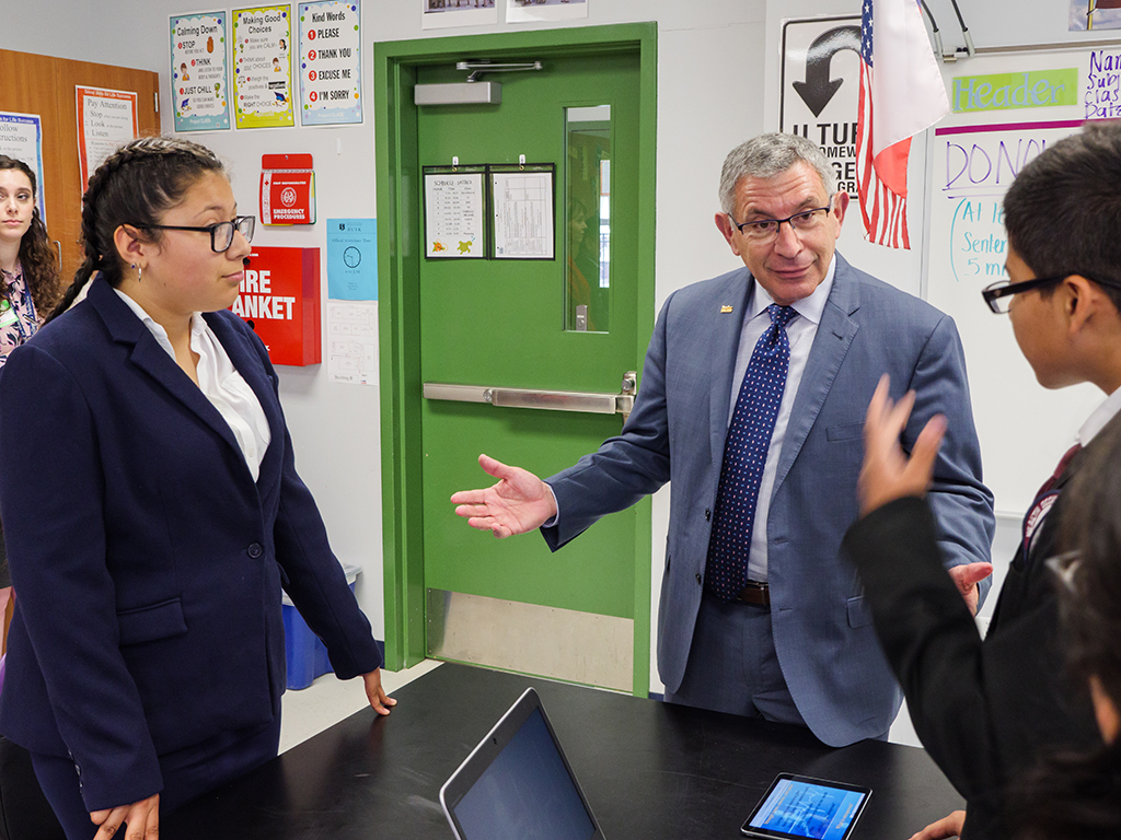Dr. Klotman to middle school students: You’re part of the Baylor family ...