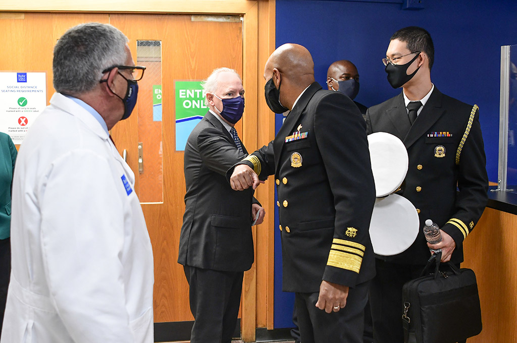 U.S. Surgeon General at BCM visit: Follow three Ws this season | BCM Family