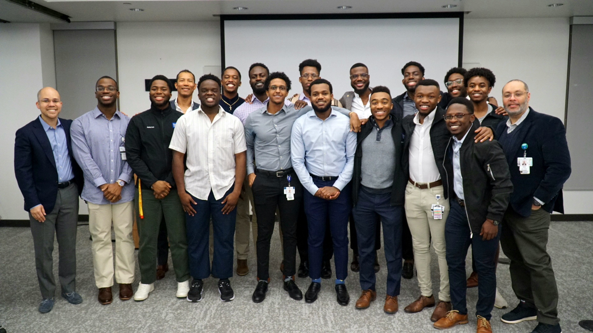 Baylor’s Black Men in White Coats strives to connect with young men ...