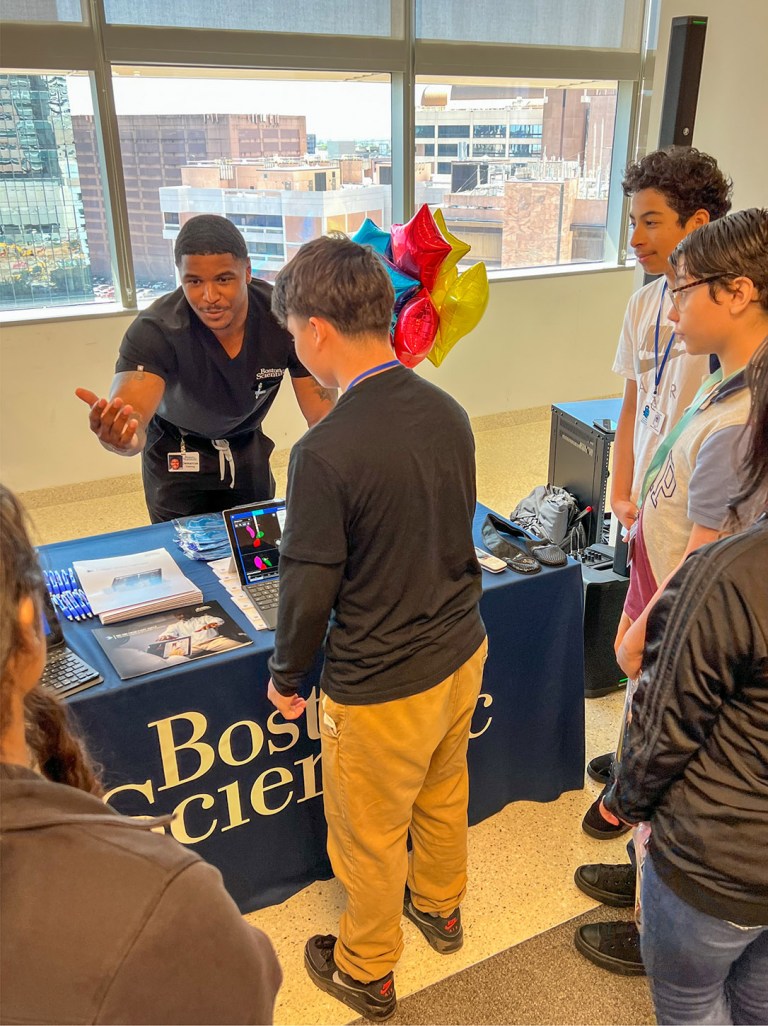 Neurology residents host Brain Fair to 40-plus seventh grade students ...